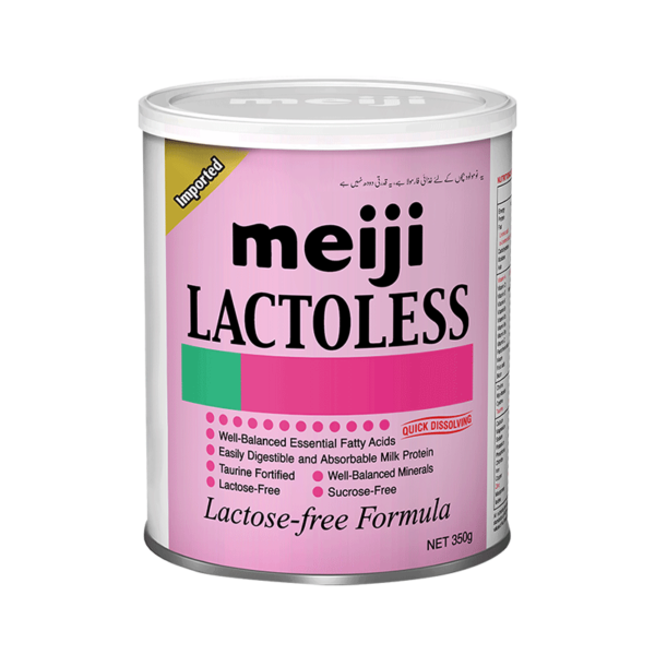 Meiji Lactoless for infants with lactose deficiency or transient ...